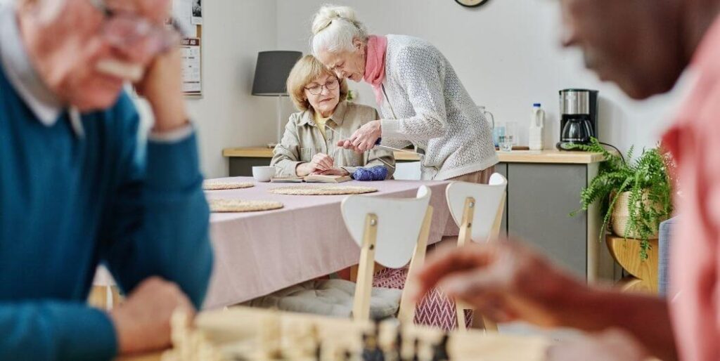 Staying Active Indoors in a Dementia Care Community